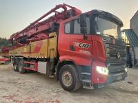 China Hydraulic 24m Second Hand Pump Truck 348kW 1900rpm 90km/H for sale
