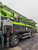 China 44000kg Gross Mass 56m Max Horizontal Reach 11Mpa Max Theoretical Pressure Concrete Pump Trucks at Best for sale
