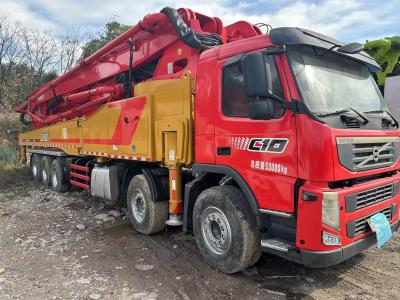 China 53000kg Gross Mass 68m Max Horizontal Reach Second Hand Concrete Pump Truck for Heavy Duty Construction for sale