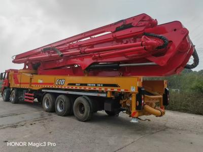 China 70m SANY Rough Terrain Concrete Pump Trucks Lorry Heavy Duty Vehicle for sale