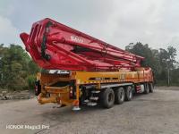 China 70m SANY Rough Terrain Concrete Pump Trucks Lorry Heavy Duty Vehicle for sale