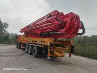 China 70m SANY Rough Terrain Concrete Pump Trucks Lorry Heavy Duty Vehicle for sale