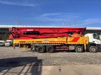 China 180m³/H Small SANY Truck Mounted Concrete Pumping Truck 62m 4T For Buildings for sale