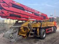 China Remanufactured Boom Concrete Pump Trucks 25m 5Mpa For Buildings for sale