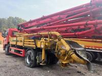 China SANY 30m Vertical Cement Pumper Used Boom Concrete Pump Truck for sale