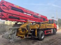 China SANY 30m Vertical Cement Pumper Used Boom Concrete Pump Truck for sale