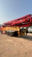 China Horizontal Used Cement Concrete Pump Trucks 42m 35000kg for sale