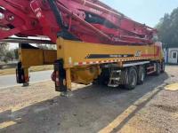 China Construction Concrete Line Pump Truck Machine For High Rise Buildings for sale