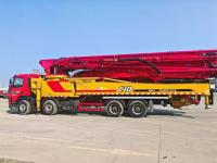 China 360° Rotation Used Concrete Pump Truck with Max Theoretical Pressure 12Mpa in Good Condition for sale