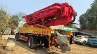 China 23000kg Gross Mass and 13Mpa Max Theoretical Pressure Used Concrete Pump for Your Construction Needs for sale