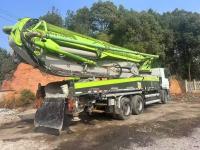 China 37m Max Vertical Reach Used Concrete Pump with 360° Rotation Angle Ready for sale