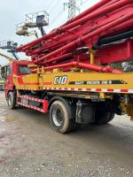 China 360° Rotation Angle Second Hand Pump Truck with Max Vertical Reach of 39m and Max Theoretical Output of 120m3/h for sale