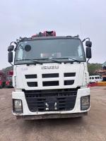 China Second Hand Pump Truck for Customer Requirements 43m Max Vertical Reach 170m3/h Max Theoretical Output for sale