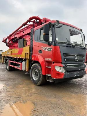China 62m Max Vertical Reach Second Hand Pump Truck with Gross Mass of 46000kg for sale