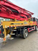 China 62m Max Vertical Reach Second Hand Pump Truck with Gross Mass of 46000kg for sale