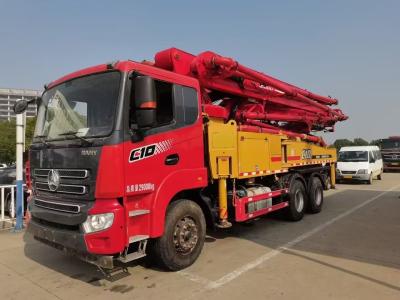 China 360° Rotation Angle Second Hand Pump Truck with Max Horizontal Reach up to 38m for sale