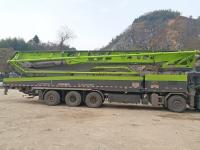 China 180m3/h Output Second Hand Pump Truck with 12Mpa Max Theoretical Pressure for sale