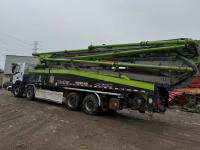 China Powerful Zoomlion Second Hand Pump Truck Concrete Pump Long Boom 57m for sale
