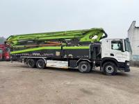 China Residential Second Hand Pump Truck Used Zoomlion 61m For Tunneling for sale