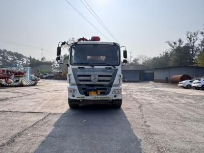 China Putzmeister Second Hand Pump Truck Mounted 37m for tunnel construction for sale