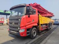 China Industrial Facilities Sany Truck Mounted Concrete Pump Concrete Hose Truck 38m for sale