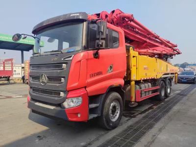 China Industrial Facilities Sany Truck Mounted Concrete Pump Concrete Hose Truck 38m for sale