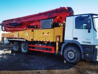 China 170m3/h Max Theoretical Output Second Hand Pump Truck with 12Mpa Max Theoretical Pressure and 49m Max Vertical Reach for sale