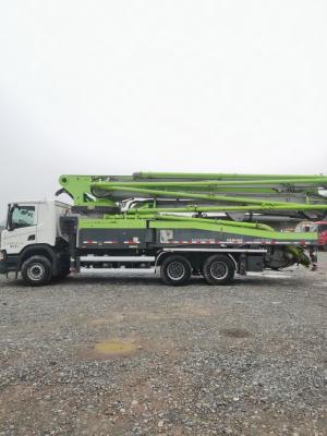 China Max Horizontal Reach of 46m Used Concrete Pump Truck Manufactured in 2020.04 for Your Construction Needs and Budget for sale