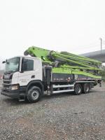 China 180m3/h Max Theoretical Output Concrete Pump Trucks with 46m Max Horizontal Reach and 52m Max Vertical Reach for sale