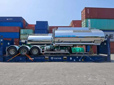 China Stainless Steel Efficiency Performance​ Tank Trailer Safety Reliability​ for sale