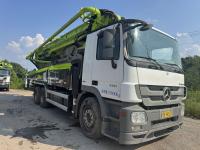 China Safet Comfortable​ Used 2019 Zoomlion Truck Mounted Concrete Pump Scania Chassis ZLJ5330THBSL for sale