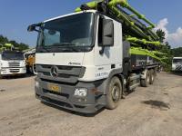China Safet Comfortable​ Used 2019 Zoomlion Truck Mounted Concrete Pump Scania Chassis ZLJ5330THBSL for sale