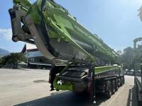 China Second Hand 63m 2020 Zoomlion Mounted Concrete Pump Scania Chassis ZLJ5541THBSE for sale