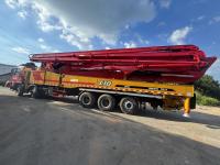 China Strength Steel Boom Used Sany Concrete Pump Truck Volvo Chassis Reliability​ SYM5533THB for sale