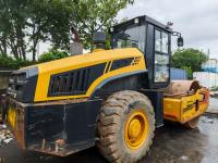 China XCMG Single Drum Road Roller Earthwork Projects Gravity Vibration Function Large Linear Pressure for sale