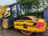 China XCMG Single Drum Road Roller Earthwork Projects Gravity Vibration Function Large Linear Pressure for sale