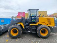 China Wheel Loader Logistics Yards Fuel Efficiency Resistant Steel 162kW Engine Power for sale