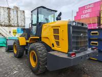 China Wheel Loader Logistics Yards Fuel Efficiency Resistant Steel 162kW Engine Power for sale