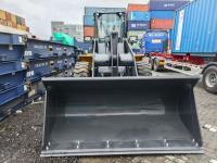 China Wheel Loader Logistics Yards Fuel Efficiency Resistant Steel 162kW Engine Power for sale