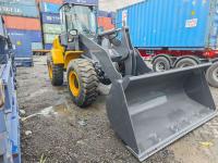 China Wheel Loader Logistics Yards Fuel Efficiency Resistant Steel 162kW Engine Power for sale