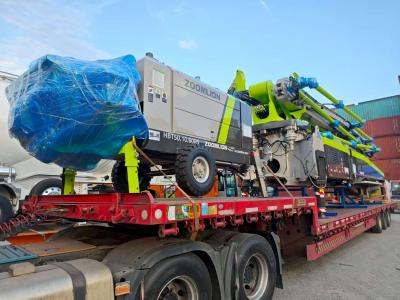 China ZOOMLION K56X-6RZ Concrete Pump Truck 56m Boom 180m³/h Output for sale