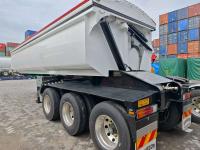 China Jamieson Tri-Axle Side Dump Trailer Model 2052-001 for Heavy-Duty Transport for sale