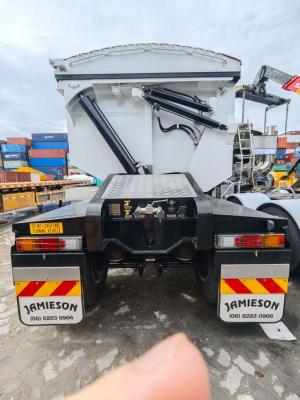 China Jamieson Tri-Axle Side Dump Trailer Model 2052-001 for Heavy-Duty Transport for sale