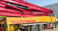 China 360° Rotation Angle Used Concrete Pump Truck for Your Construction Needs and Max Vertical Reach of 56m for sale