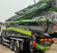 China Max Theoretical Pressul 11Mpa Second Hand Pump Truck with Max Horizontal Reach 57m and Max Theoretical Output 180m3/h for sale