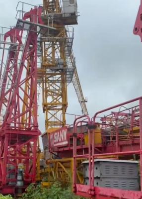 China High Load Capacity Used Tower Crane Long Jib Length Diverse Construction Needs 160X16 Angle Steel for sale