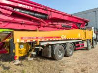 China 360° Rotation Angle Used Concrete Pump Truck for Your Construction Needs and Max Vertical Reach of 56m for sale