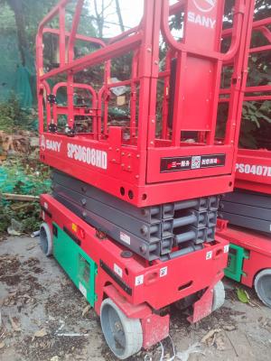 China SANY Electric Scissor Lift SPS0608MHA / SPS0608HD, 6m Electric Scissor Lift for sale