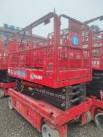 China Sany 8m Wide Platform Electric Scissor Lift for sale