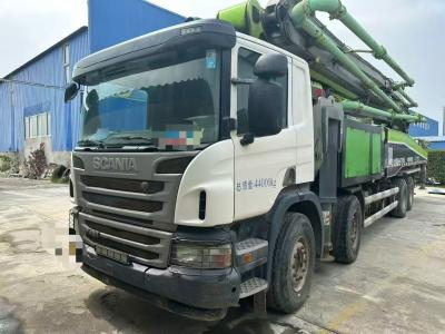 China Zoomlion 2018 56m Concrete Pump Truck (Scania Chassis) for sale